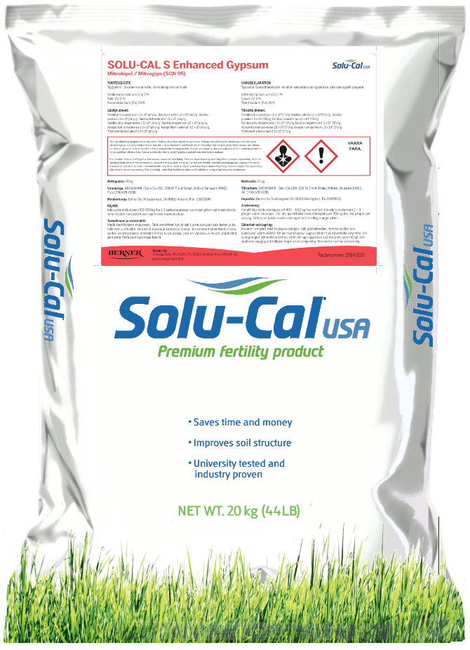 Solu-Cal Mikrokipsi - Berner Ammattinurmikot