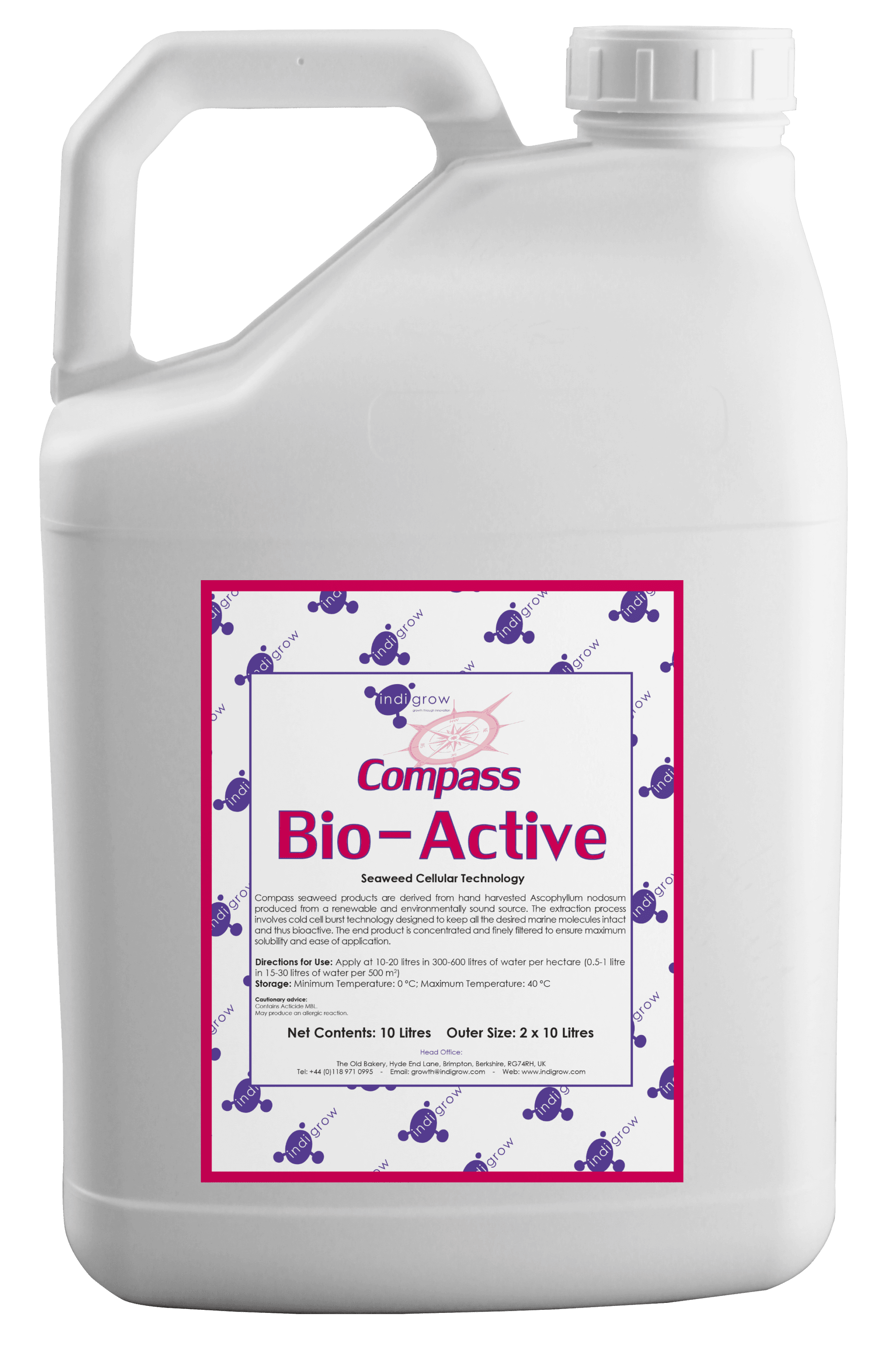 Compass Bio-Active Merilevä - Berner Ammattinurmikot